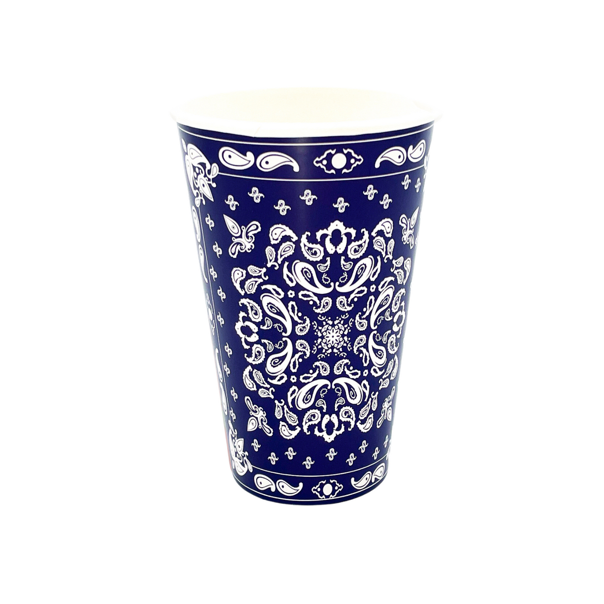 Navy Bandana Cups (Set of 8)